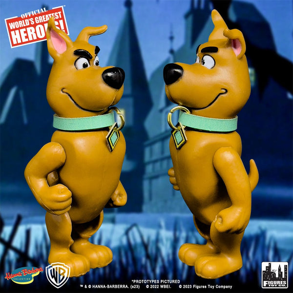 Scooby Doo Retro 8 Inch Action Figures Series Scrappy Doo Two Pack Figures Toy Company