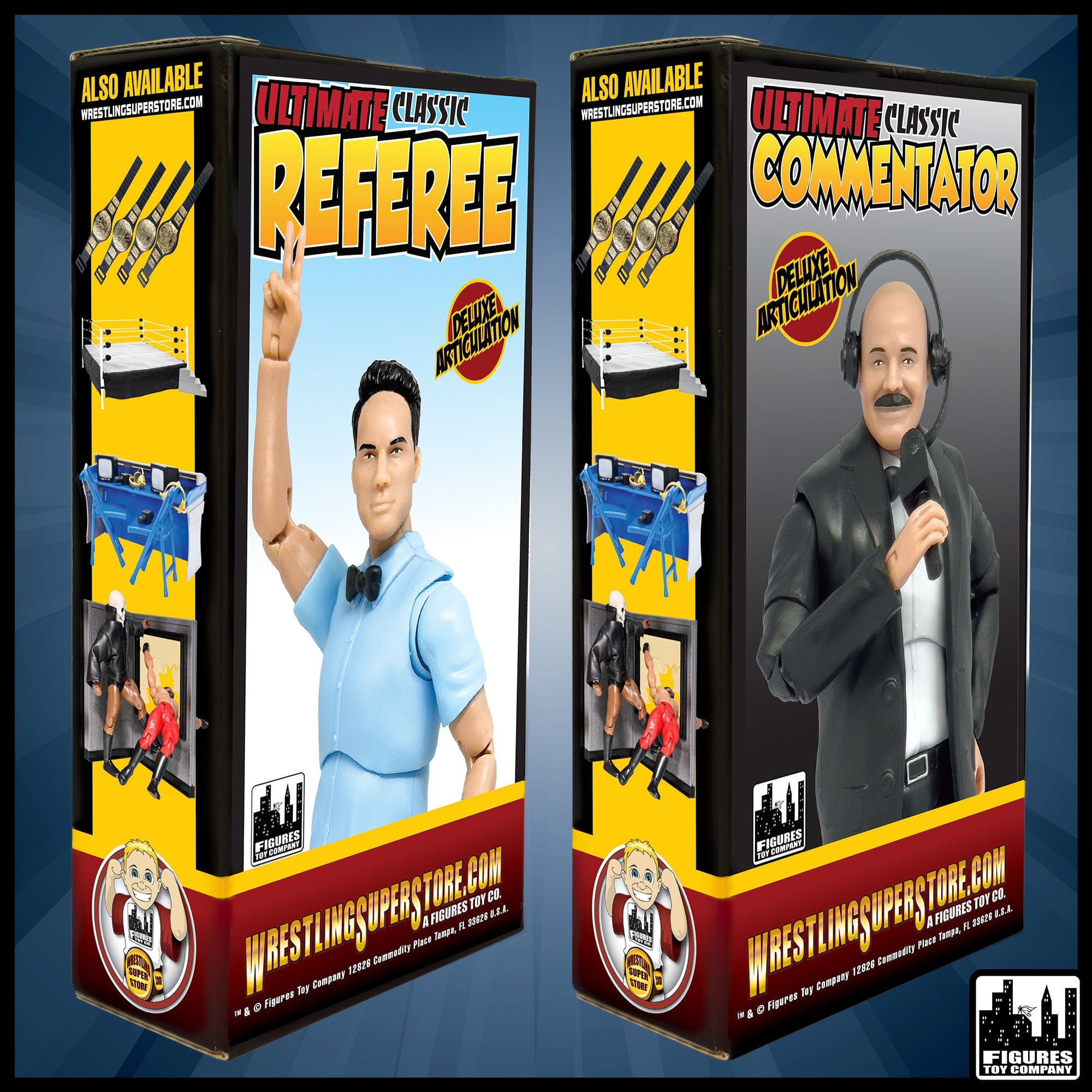 Ultimate Classic Referee With Deluxe Articulation for WWE Figures ...