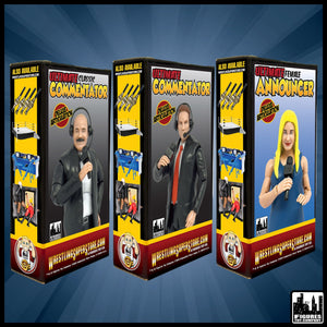 Ultimate Commentators With Deluxe Articulation for WWE & AEW Figures ...