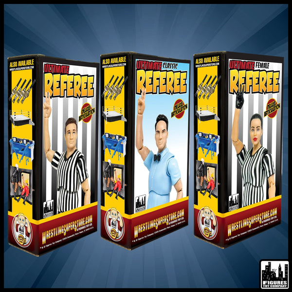 Ultimate Referee With Deluxe Articulation for WWE Wrestlin Figures ...