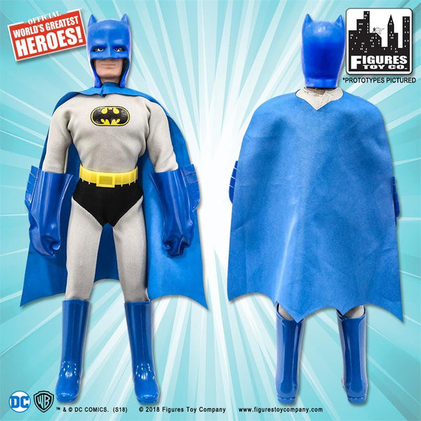 12 Inch Retro DC Comics Action Figures Series: Batman [Removable Cowl ...
