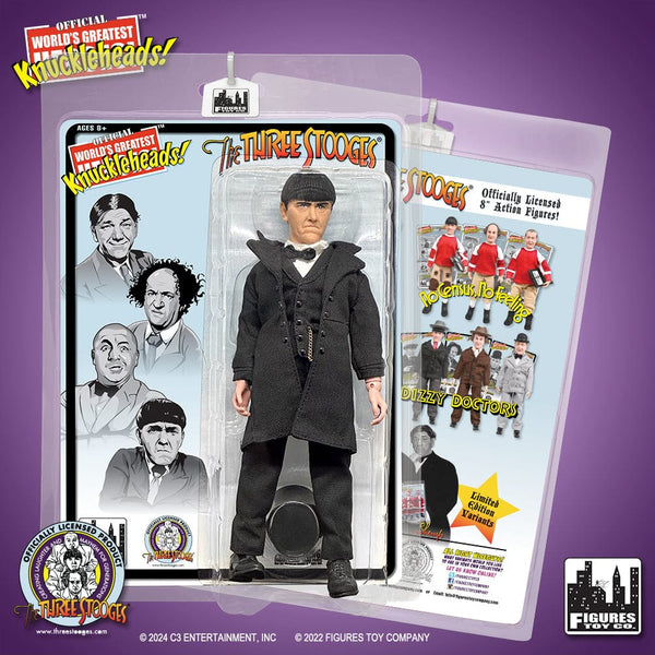 The Three Stooges 8 Inch Action Figures Suit & Top Hat Series: Moe ...