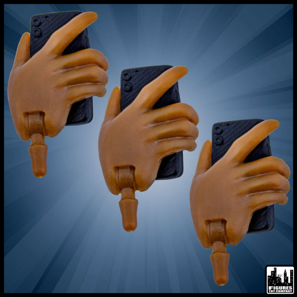 Cell Phone Hand for Figures Toy Company Ultimate 6.5 Inch Male Figures