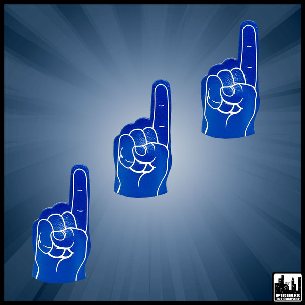 Set of Three Foam Finger Accessories for WWE & AEW Wrestling Figures ...