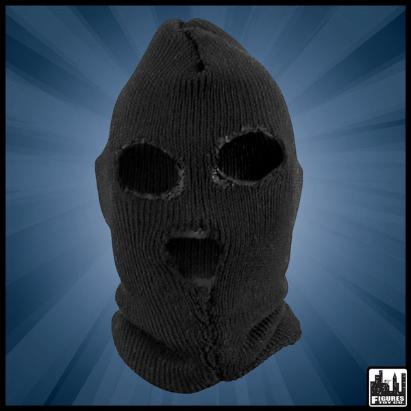 Set of 6 Deluxe Black Figure Masks for WWE & AEW Action Figures ...