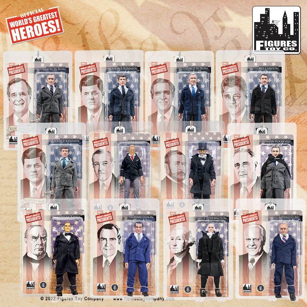 US Presidents 8 Inch Action Figures - Figures Toy Company