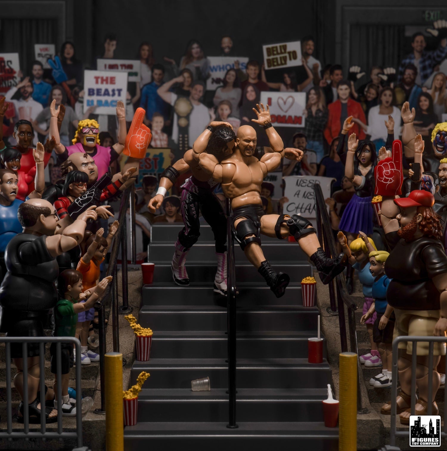 Ultimate Wrestling Fan Figures for WWE & AEW Action Figures: Jade ...