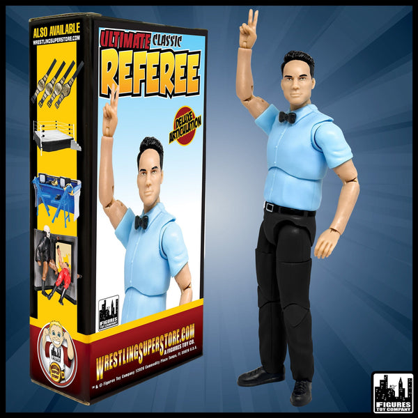 Ultimate Classic Referee With Deluxe Articulation for WWE Figures ...