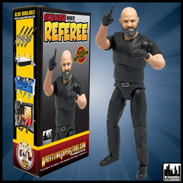 Ultimate MMA Referee With Deluxe Articulation for UFC Action Figures ...
