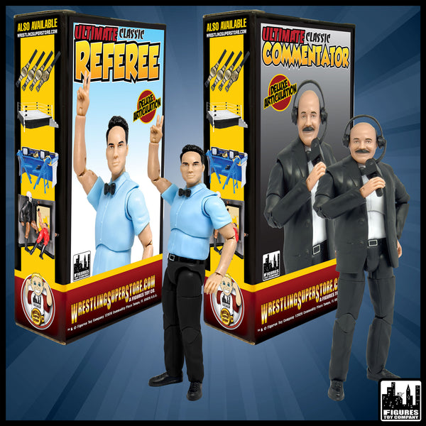 Ultimate Classic Referee With Deluxe Articulation for WWE Figures ...