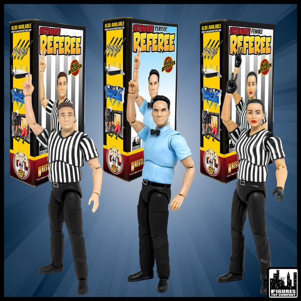 Ultimate Referee With Deluxe Articulation for WWE Wrestlin Figures ...