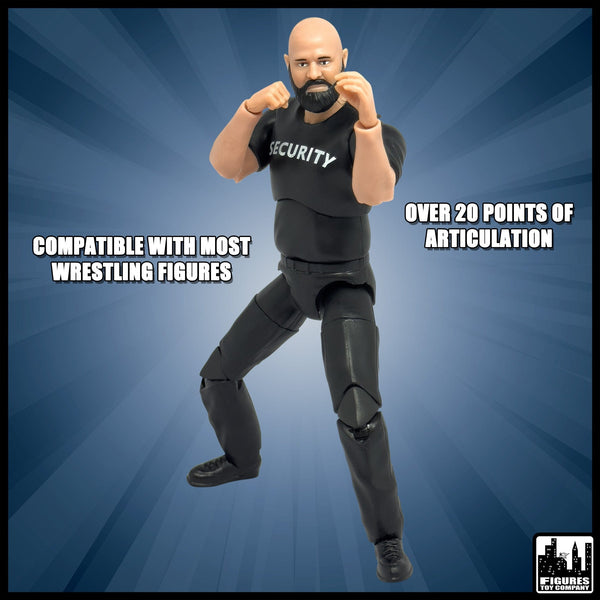 Ultimate Security Guard With Deluxe Articulation for WWE Figures ...