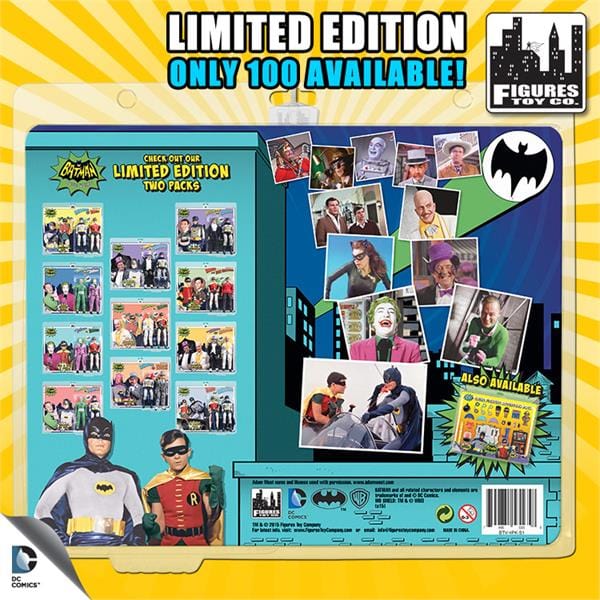 Batman Classic TV Series Action Figures Four Pack: Series 1 - Figures ...