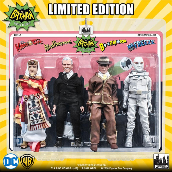 Batman Classic TV Series Action Figures Four Pack: Series 4 - Figures ...