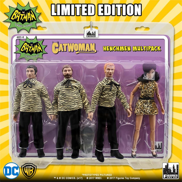 Batman Classic TV Series Action Figures: The Catwoman Henchman Four-Pa ...