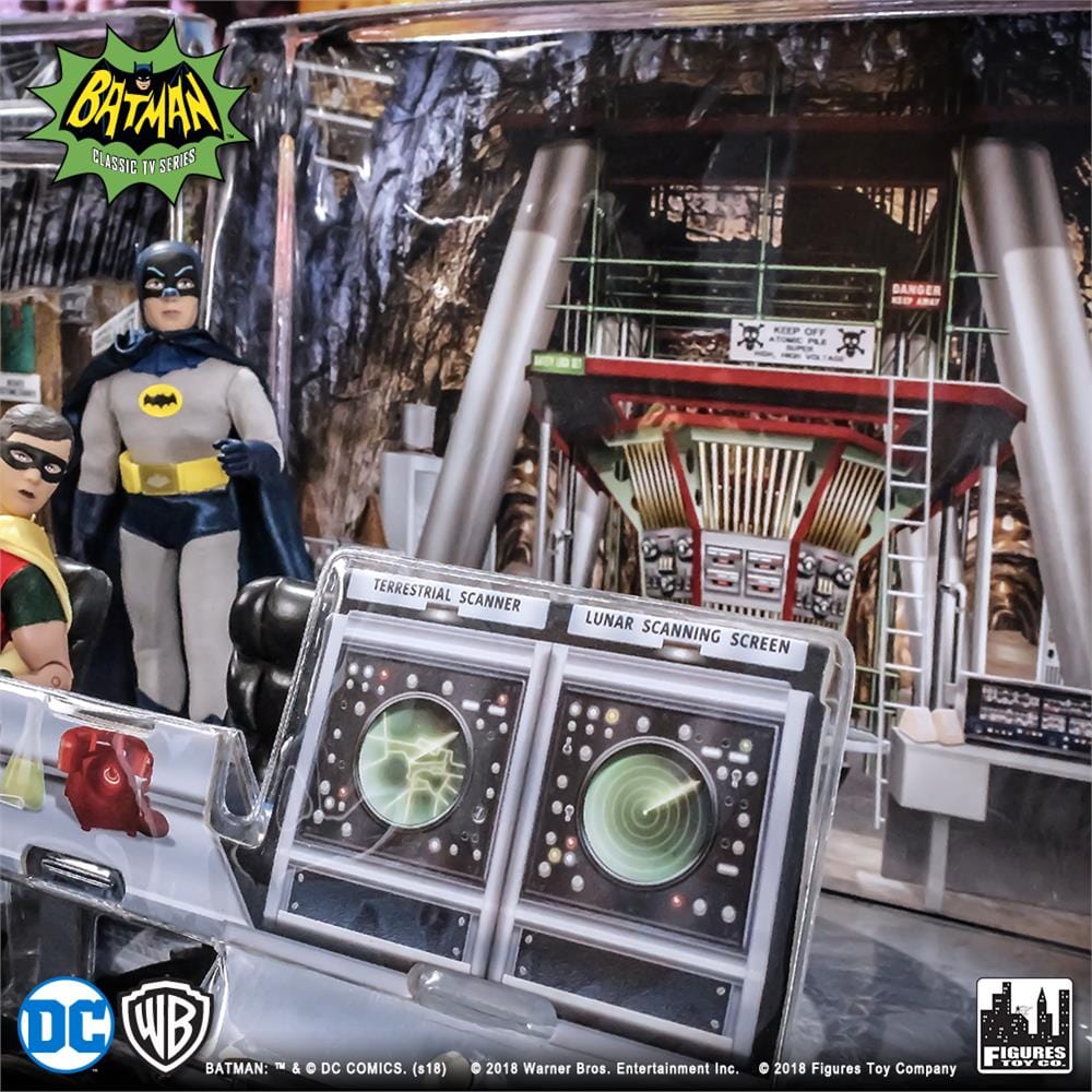 Batman Classic TV Series Batcave Retro Playset - Figures Toy Company