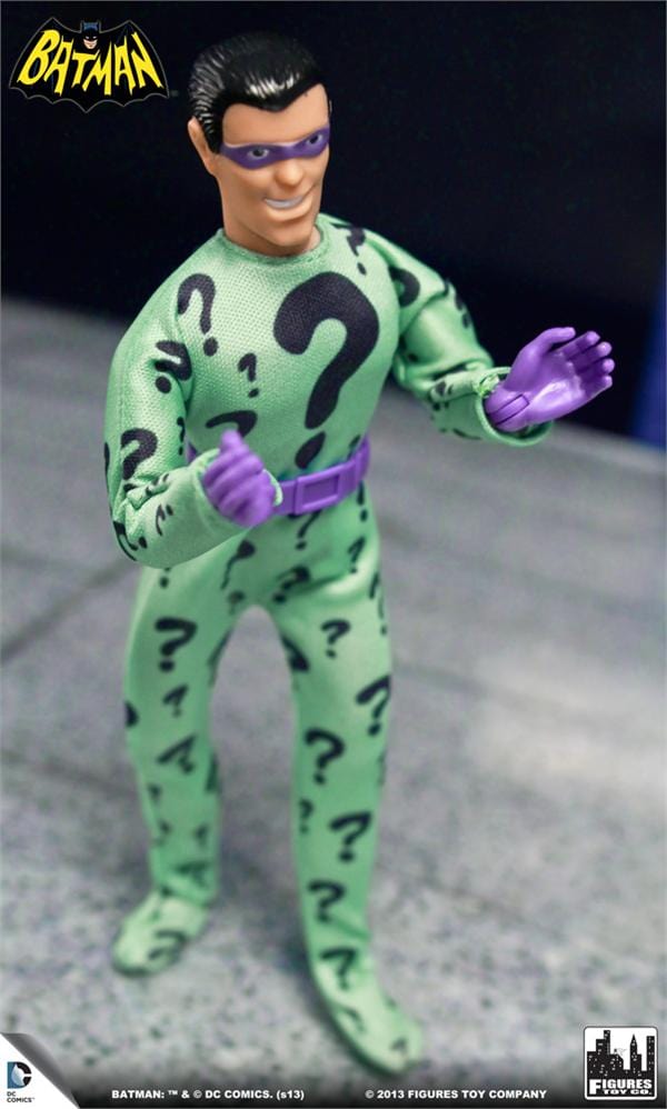 Batman Retro 8 Inch Action Figures Series 1: The Riddler - Figures Toy ...