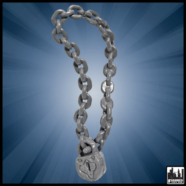 Chain and Lock for WWE & AEW Wrestling Action Figures - Figures Toy Company