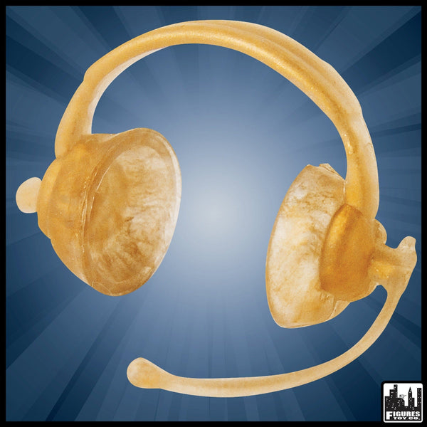 Commentator Gold Headphones for WWE & AEW Wrestling Action Figures ...