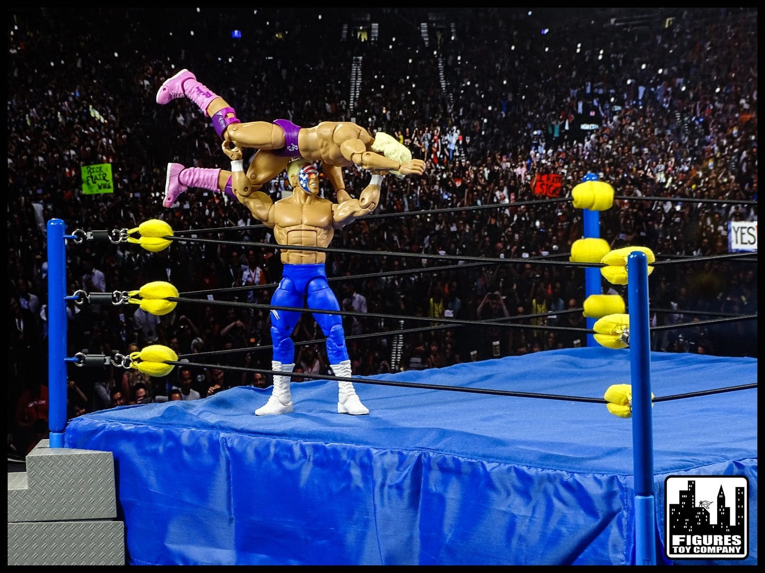 CUSTOM Wrestling Ring Conversion Kit - Figures Toy Company