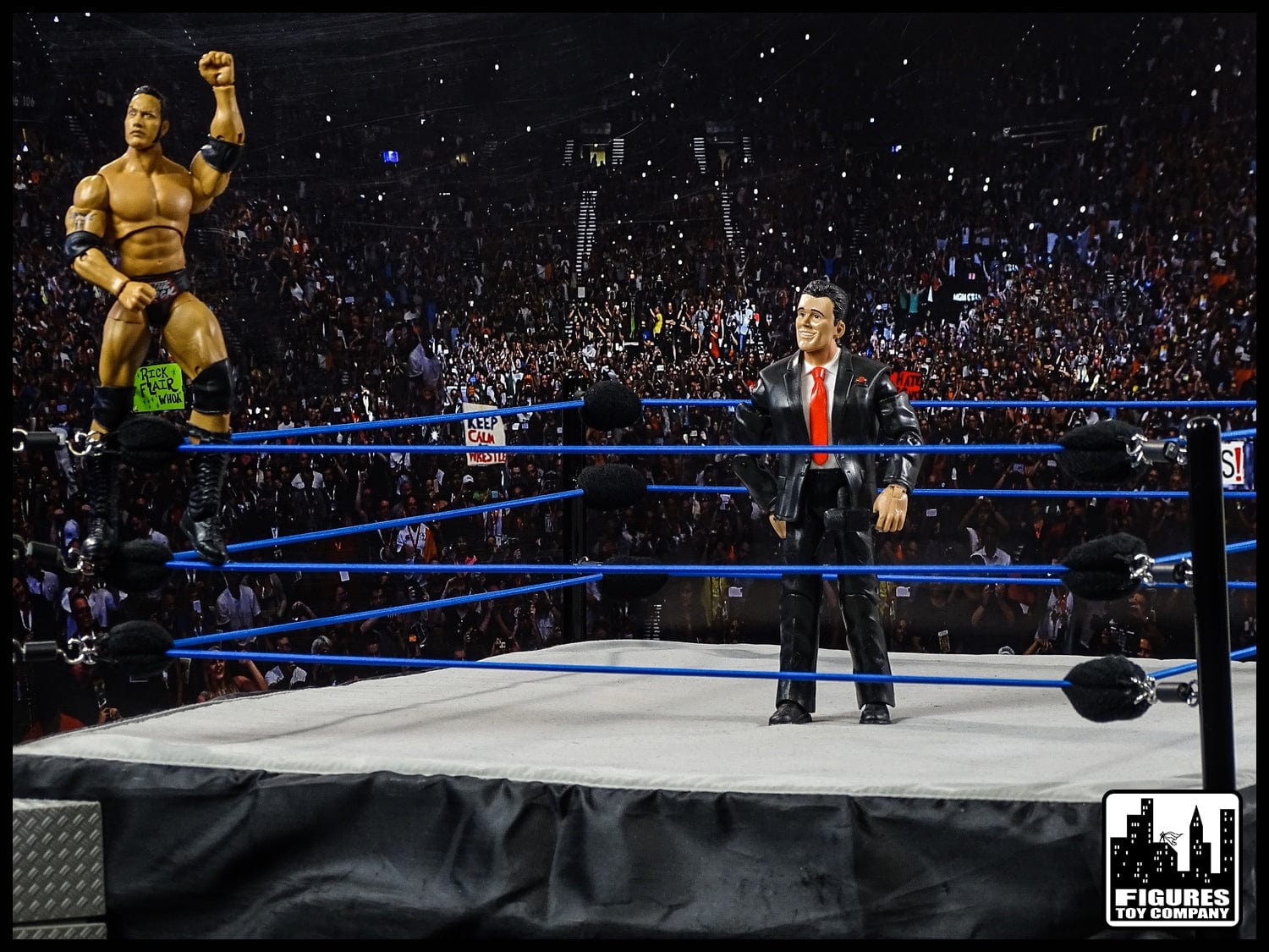 CUSTOM Wrestling Ring Conversion Kit - Figures Toy Company
