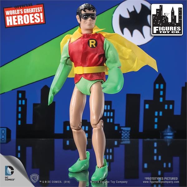 DC Comics Retro Kresge Style Action Figures Series 3: Robin - Figures ...