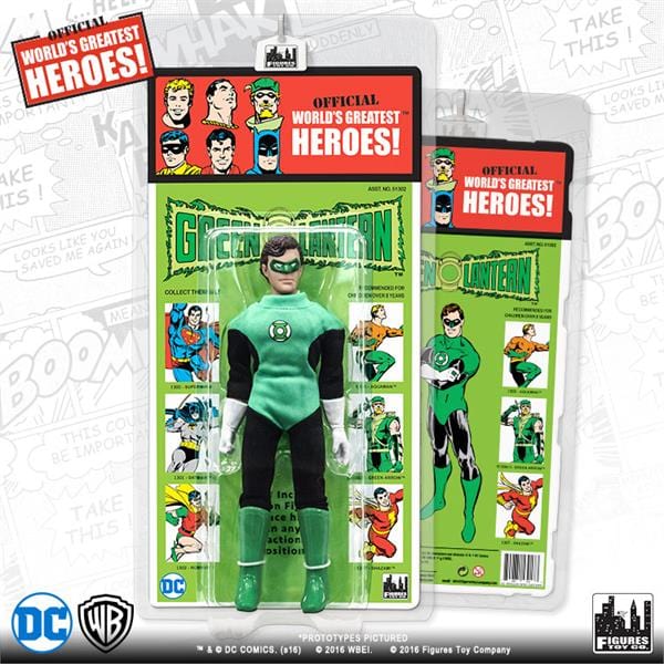 DC Comics Retro Kresge Style Action Figures Series 4: Green Lantern ...