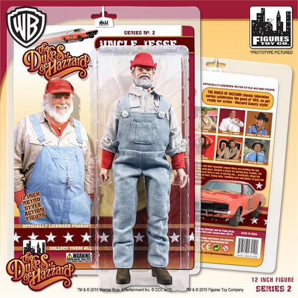 Dukes of Hazzard Retro 12 Inch Figures Series 2: Uncle Jesse - Figures ...