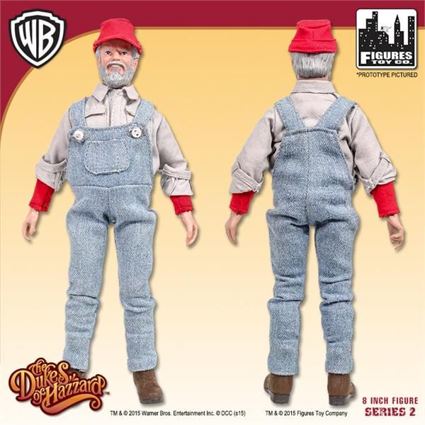 Dukes of Hazzard Retro 8 Inch Figures Series 2: Uncle Jesse - Figures ...