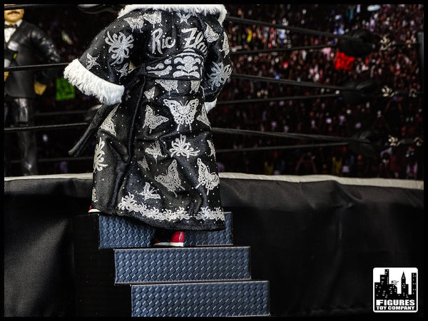 Premium Metal Real Scale Wrestling Ring for WWE & AEW Action Figures ...
