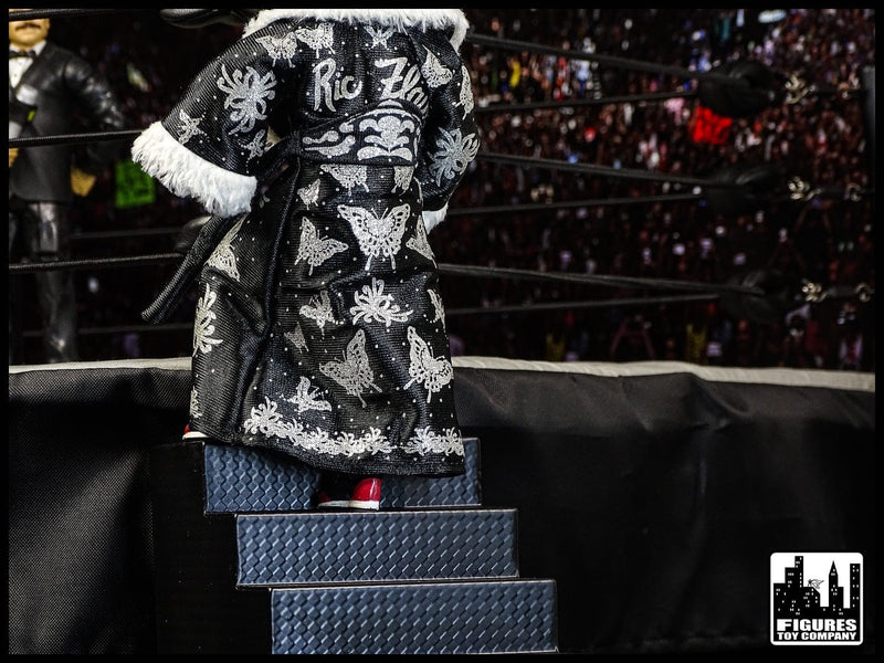 Premium Metal Real Scale Wrestling Ring for WWE & AEW Action Figures ...