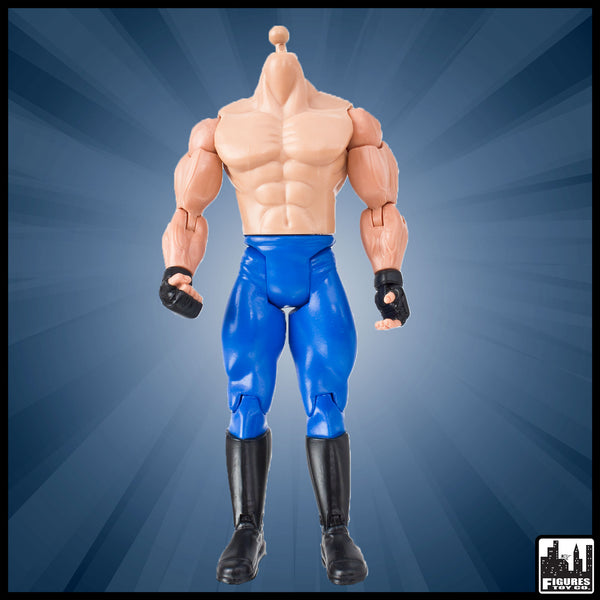 Generic 7 Inch Wrestling Action Figure With White Body & Pants ...