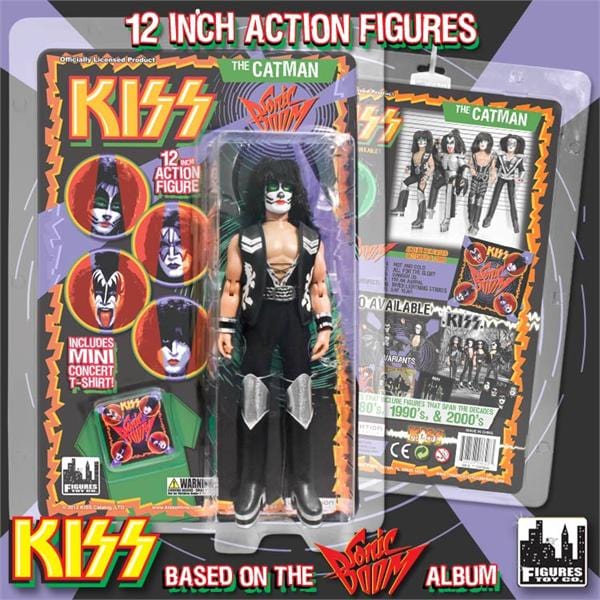 KISS 12 Inch Action Figure Series 3 "The Catman" - Figures Toy Company