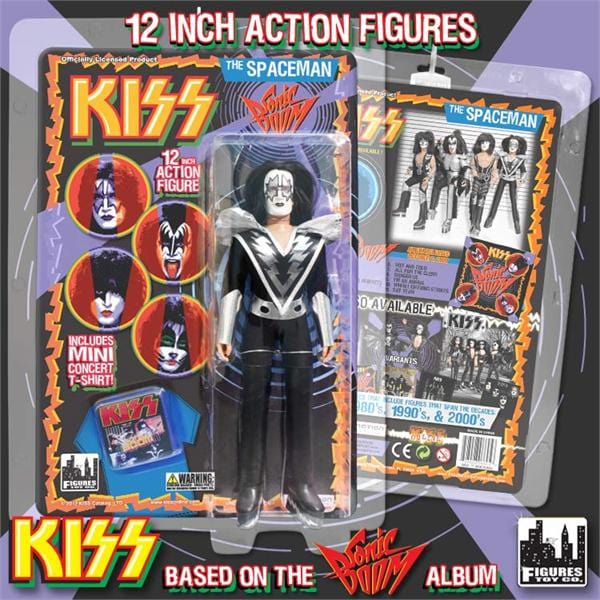 KISS 12 Inch Action Figure Series 3 "The Spaceman" - Figures Toy Company