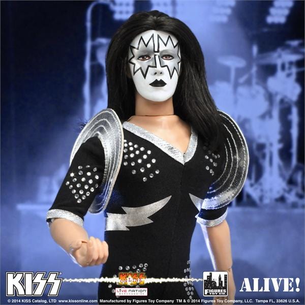 Kiss 12 Inch Action Figures Series 6 Alive: The Spaceman - Figures Toy ...