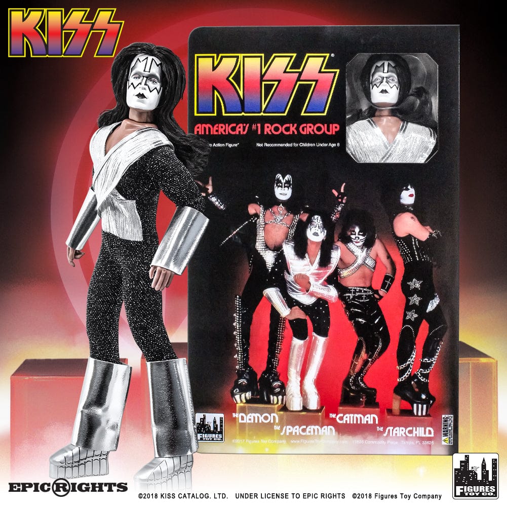 KISS 12 Inch Action Figures Series 9 Love Gun: The Spaceman - Figures ...