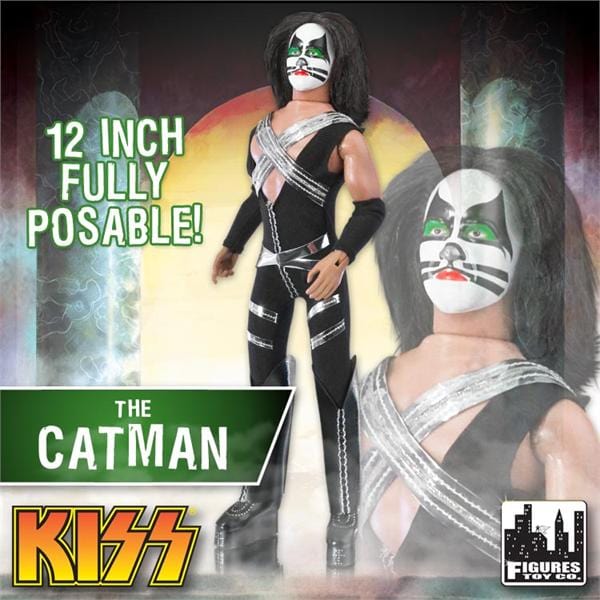 KISS 12 Inch Action Figures Series One "The Catman" - Figures Toy Company
