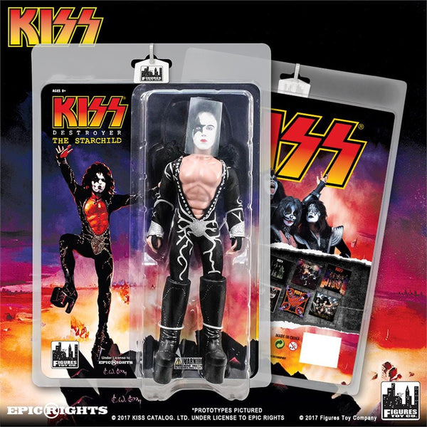 KISS 8 Inch Action Figures Series 7 Destroyer: The Starchild - Figures ...