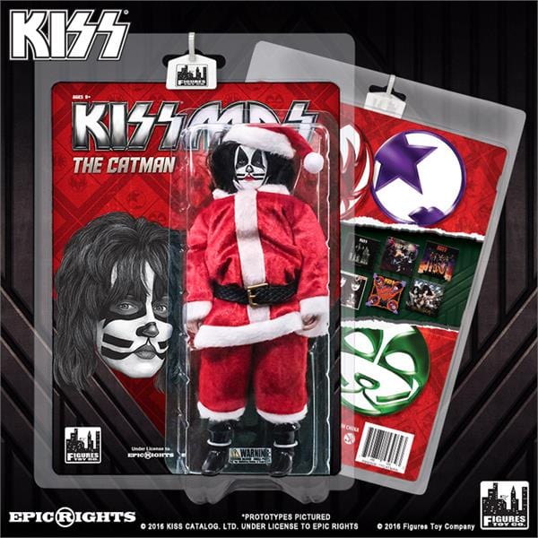 KISS 8 Inch Limited Edition Action Figure Christmas Series: The Catman ...