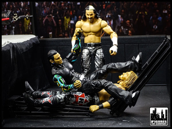 Breakaway 10 Inch Yellow Ladder for WWE & AEW Wrestling Action Figures ...