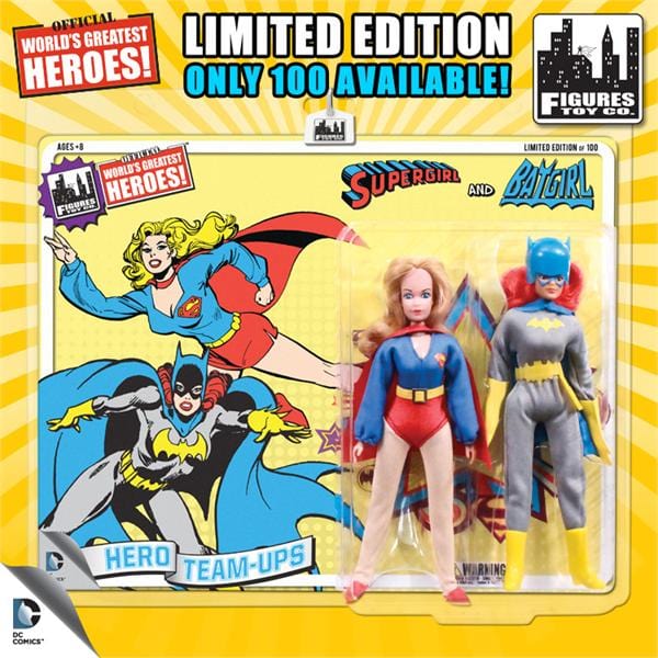 Limited Edition 8 Inch DC Superhero Two-Packs Series 2: Supergirl & Ba ...