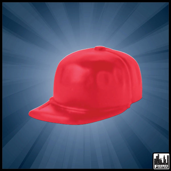 Red Baseball Cap for WWE & AEW Wrestling Action Figures - Figures Toy ...