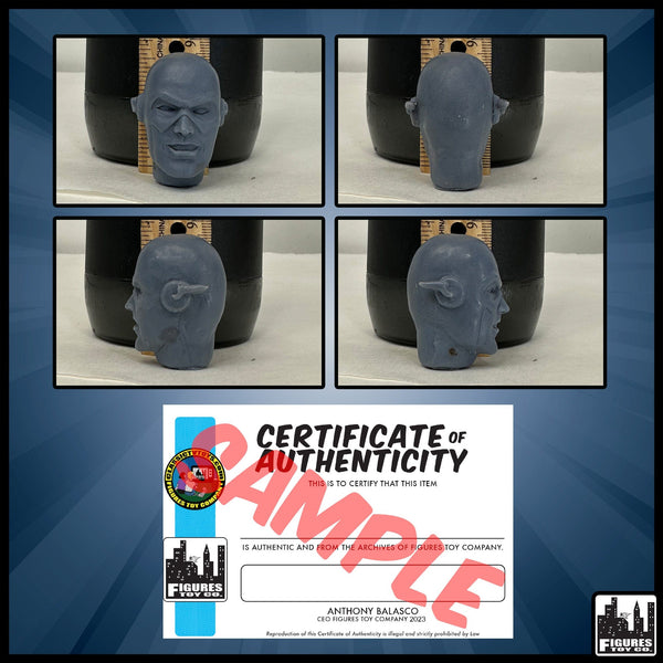 Resin Casted Flash Head - Figures Toy Company