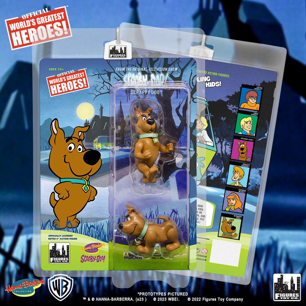 Scooby Doo Retro 8 Inch Action Figures - Figures Toy Company