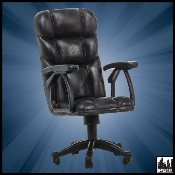 Set of 2 Plastic Toy Breakable Office Chairs for WWE Wrestling Figures ...