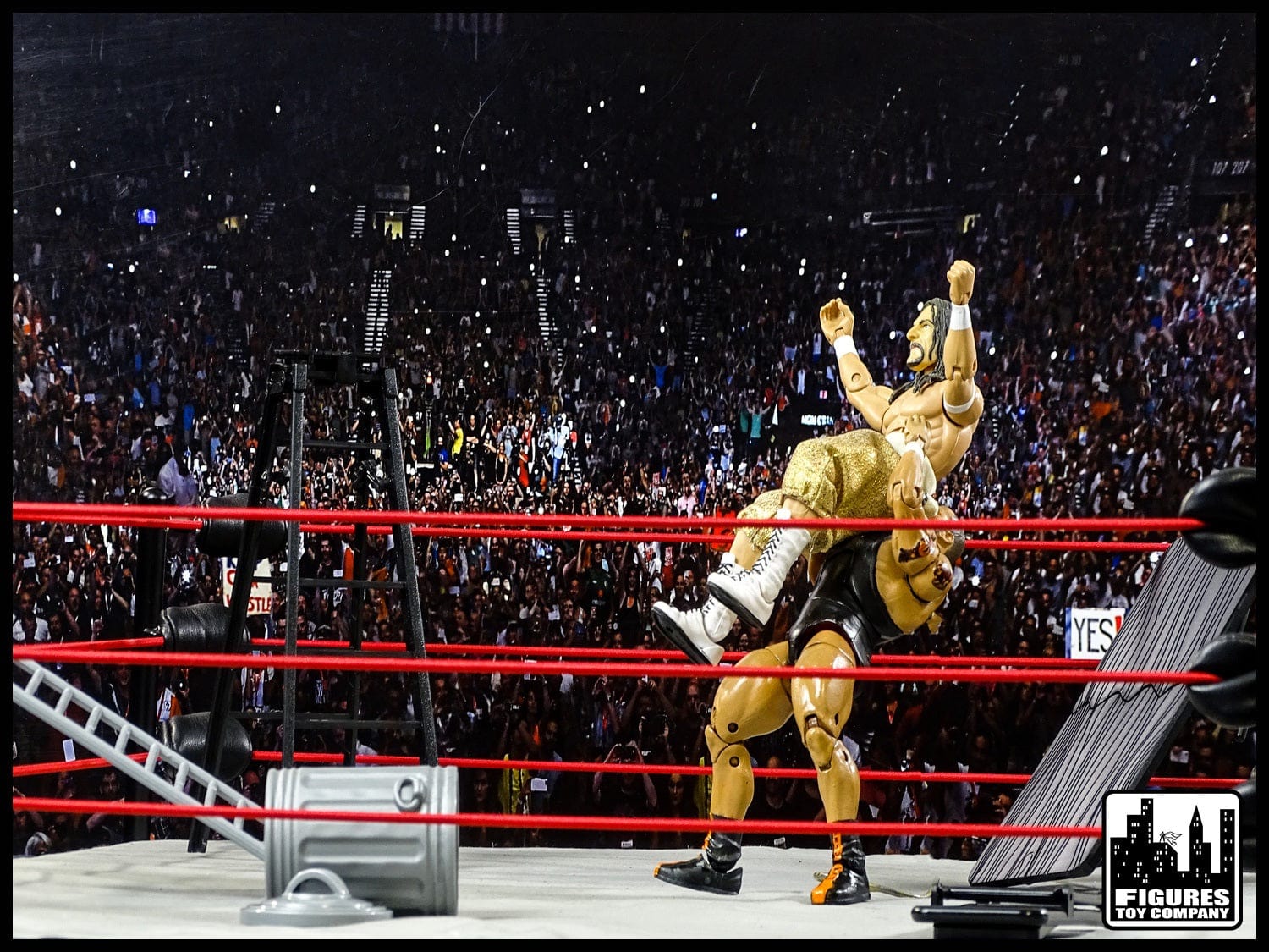 Set of 5 Wrestling Prop Accessories For WWE & AEW Wrestling Figures ...