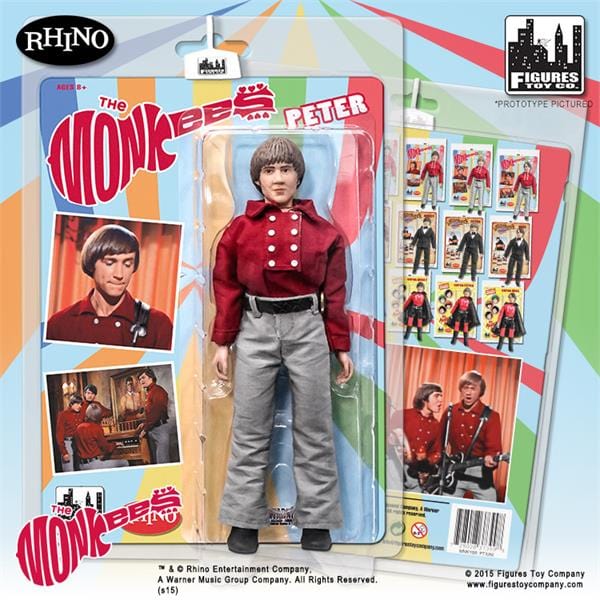 The Monkees 8 Inch Figures Series One Red Band Outfit: Peter Tork ...