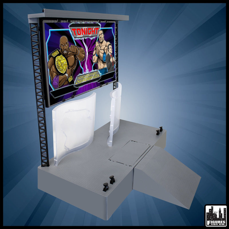 Ultimate Entrance Stage for WWE & AEW Wrestling Action Figures ...