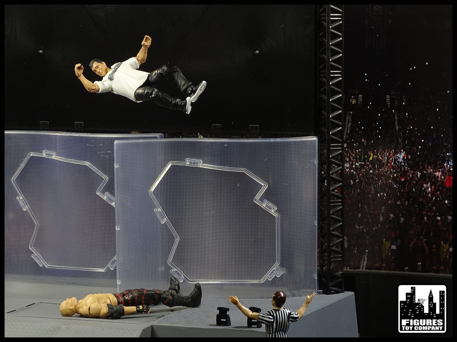 Ultimate Entrance Stage for WWE & AEW Wrestling Action Figures ...