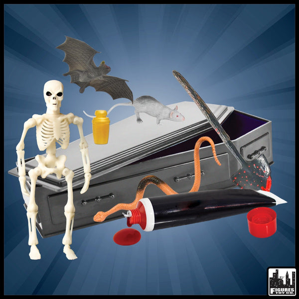 ULTIMATE Gray Coffin Playset for WWE & AEW Wrestling Action Figures ...
